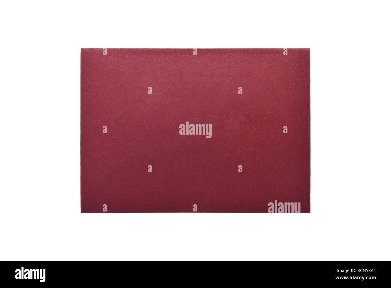 Red paper envelope isolated on the white background Stock Photo - Alamy