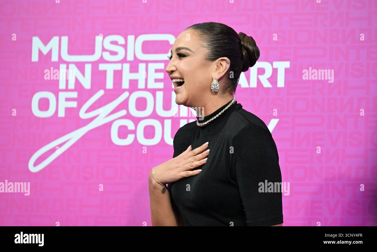 Singer Olga Buzova on the red carpet before the final ceremony. Credit ...