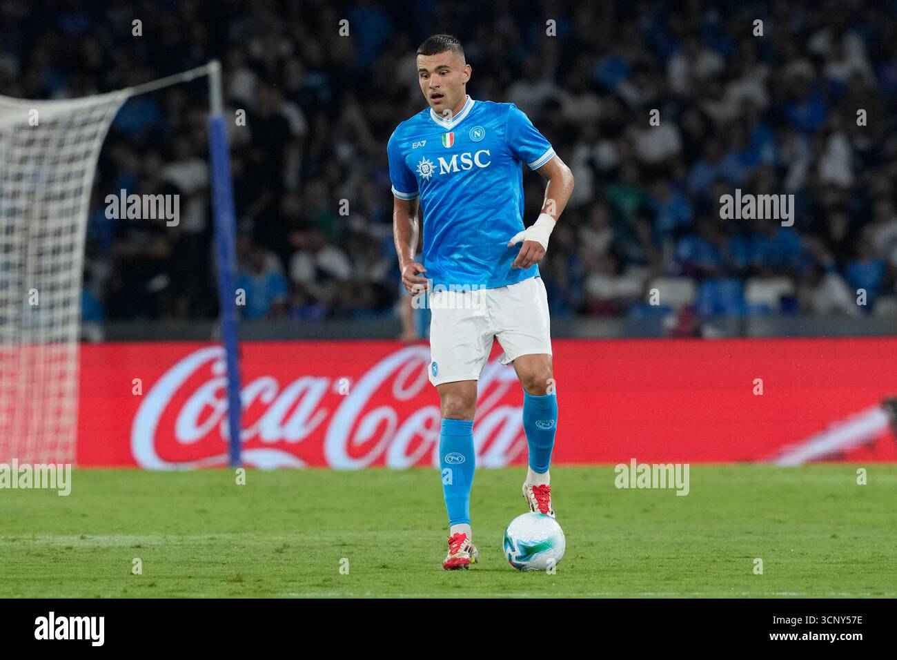 Naples, Italy. 22 Sep, 2025. Alessandro Buongiorno of SSC Napoli during ...