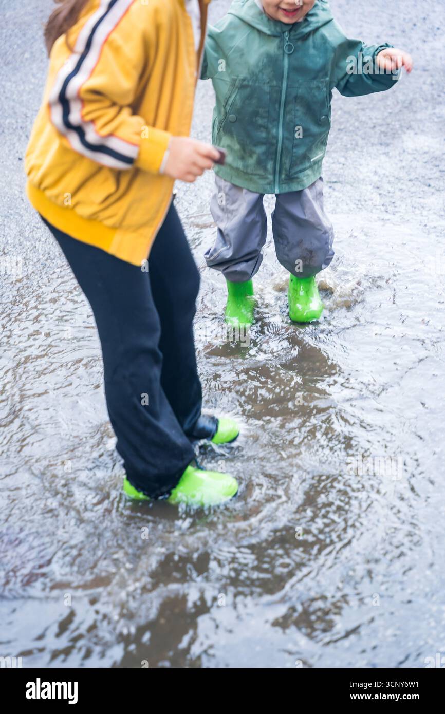 Puddlejumping hi-res stock photography and images - Alamy
