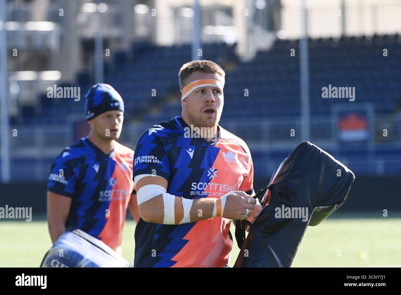 Hive Stadium, Edinburgh,Scotland.UK.23rd Sept 25 Edinburgh Rugby media ...