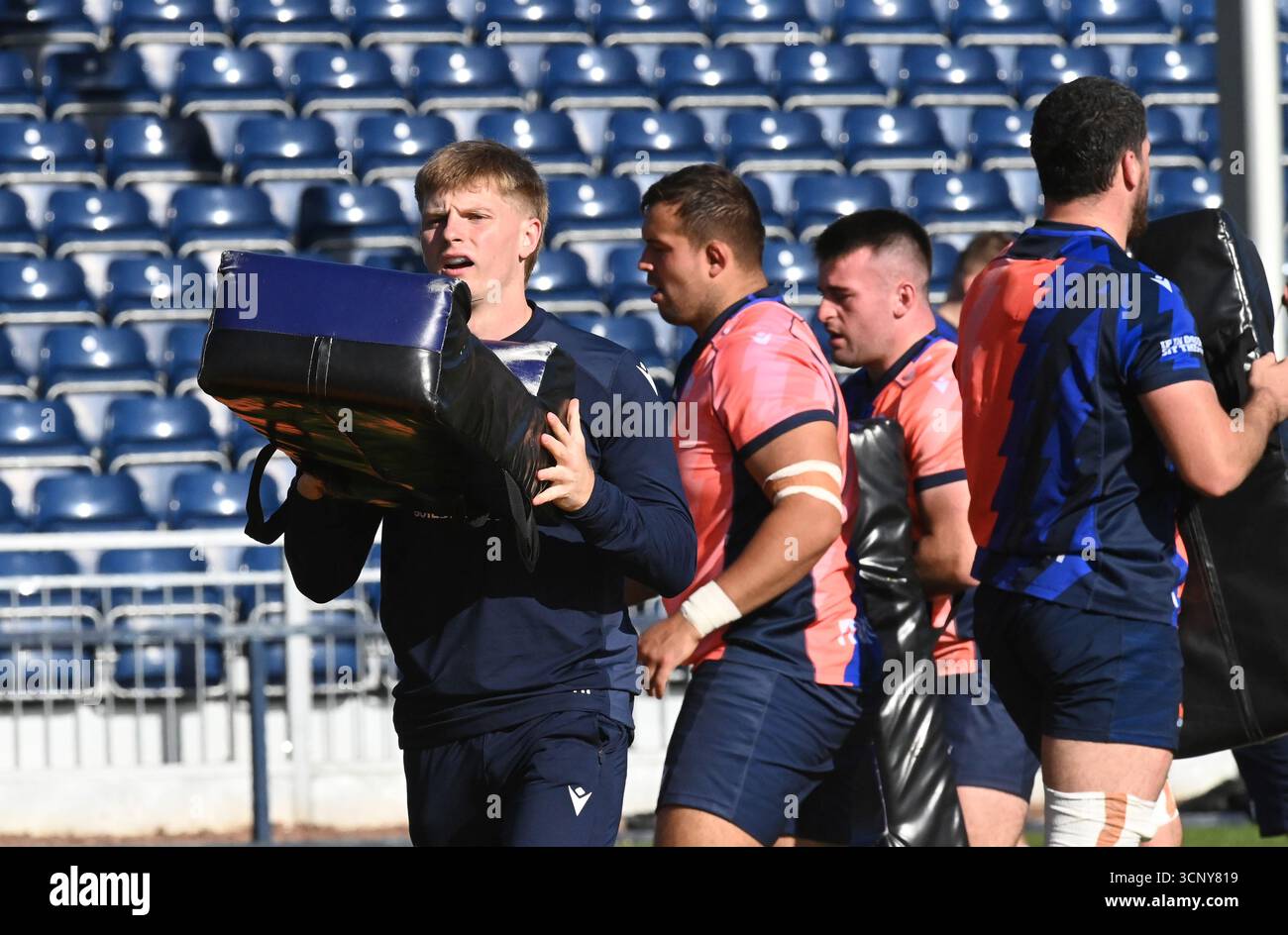 Hive Stadium, Edinburgh,Scotland.UK.23rd Sept 25 Edinburgh Rugby media ...