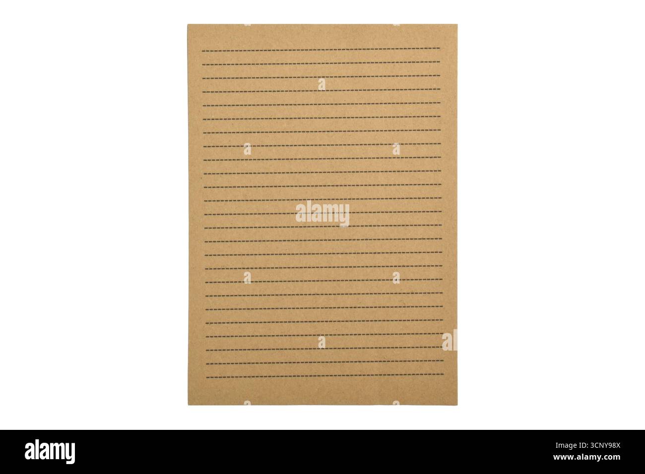 Vintage blank kraft stationery Cut Out Stock Images & Pictures - Alamy
