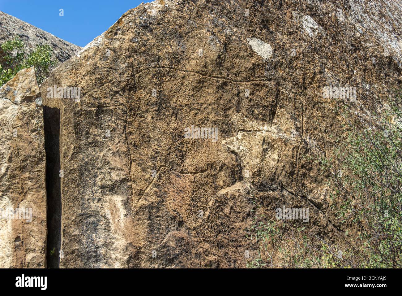 Prehistoric ancient rock formations hi-res stock photography and images ...