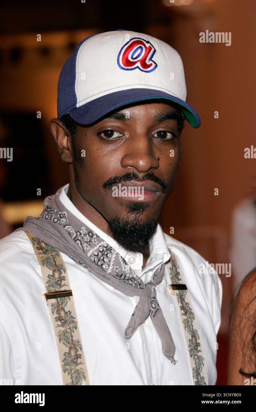Andre Benjamin (aka Andre 3000 of Outkast) at the premiere of Four ...