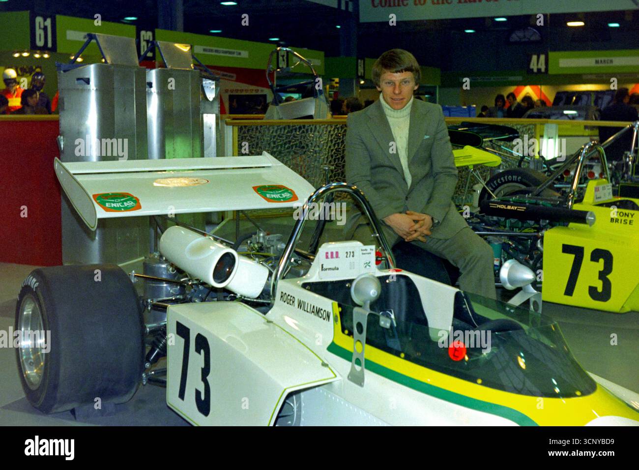 1973 - Roger Williamson - Racing Car Show - Olympia Exhibition Centre ...