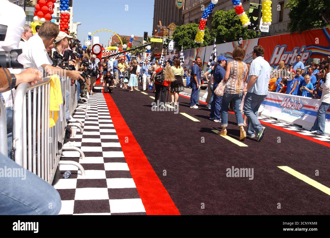 The Herbie Fully Loaded Premiere held at The El Capitan theater ...