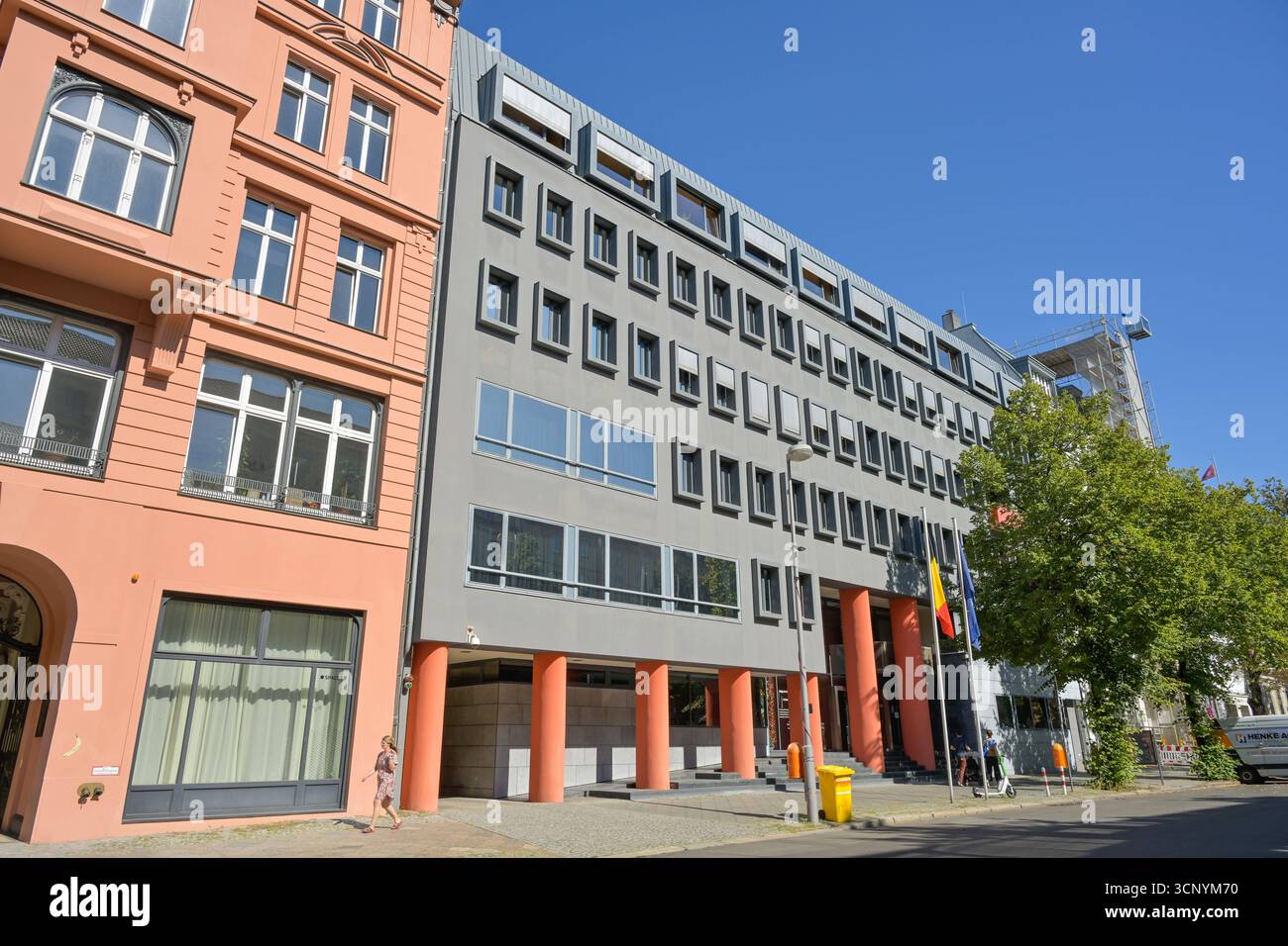 Belgische Botschaft, Jägerstraße, Mitte, Berlin, Deutschland ...