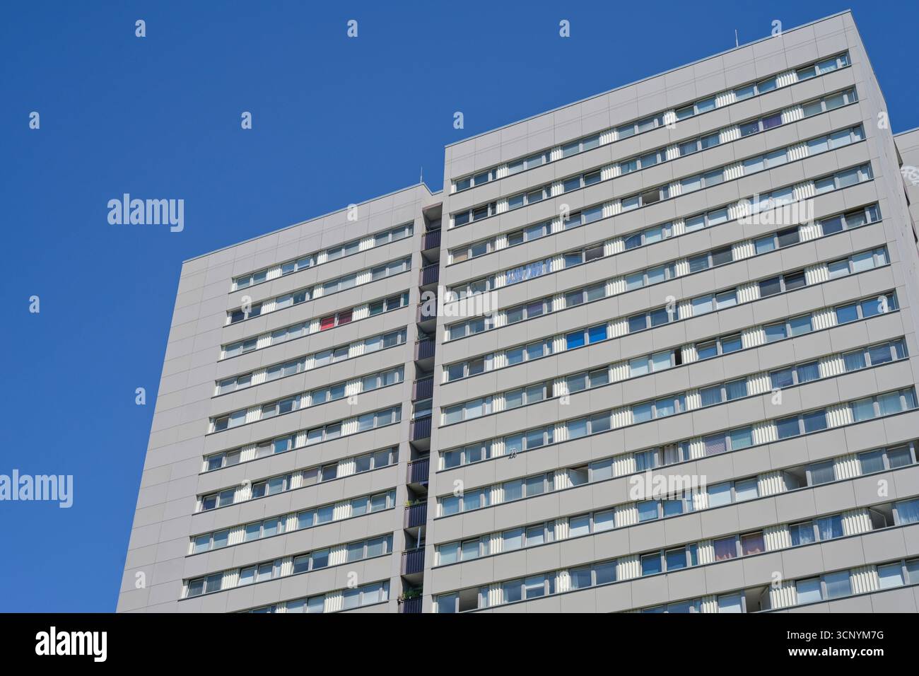 Wohnhaus, Hochhaus, Fischerinsel, Mitte, Berlin, Deutschland *** Residential building, high-rise ...