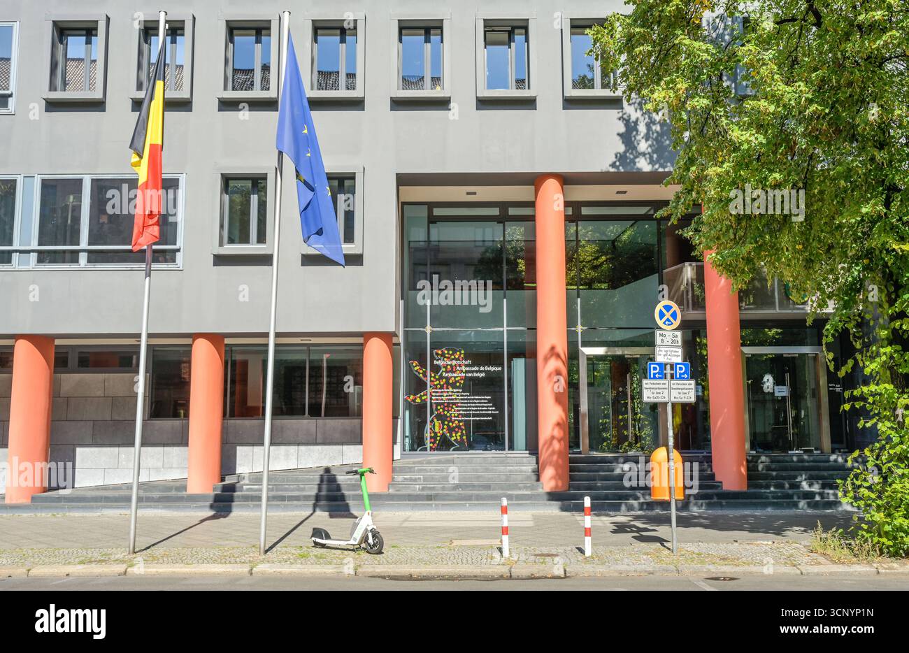 Belgische Botschaft, Jägerstraße, Mitte, Berlin, Deutschland ...