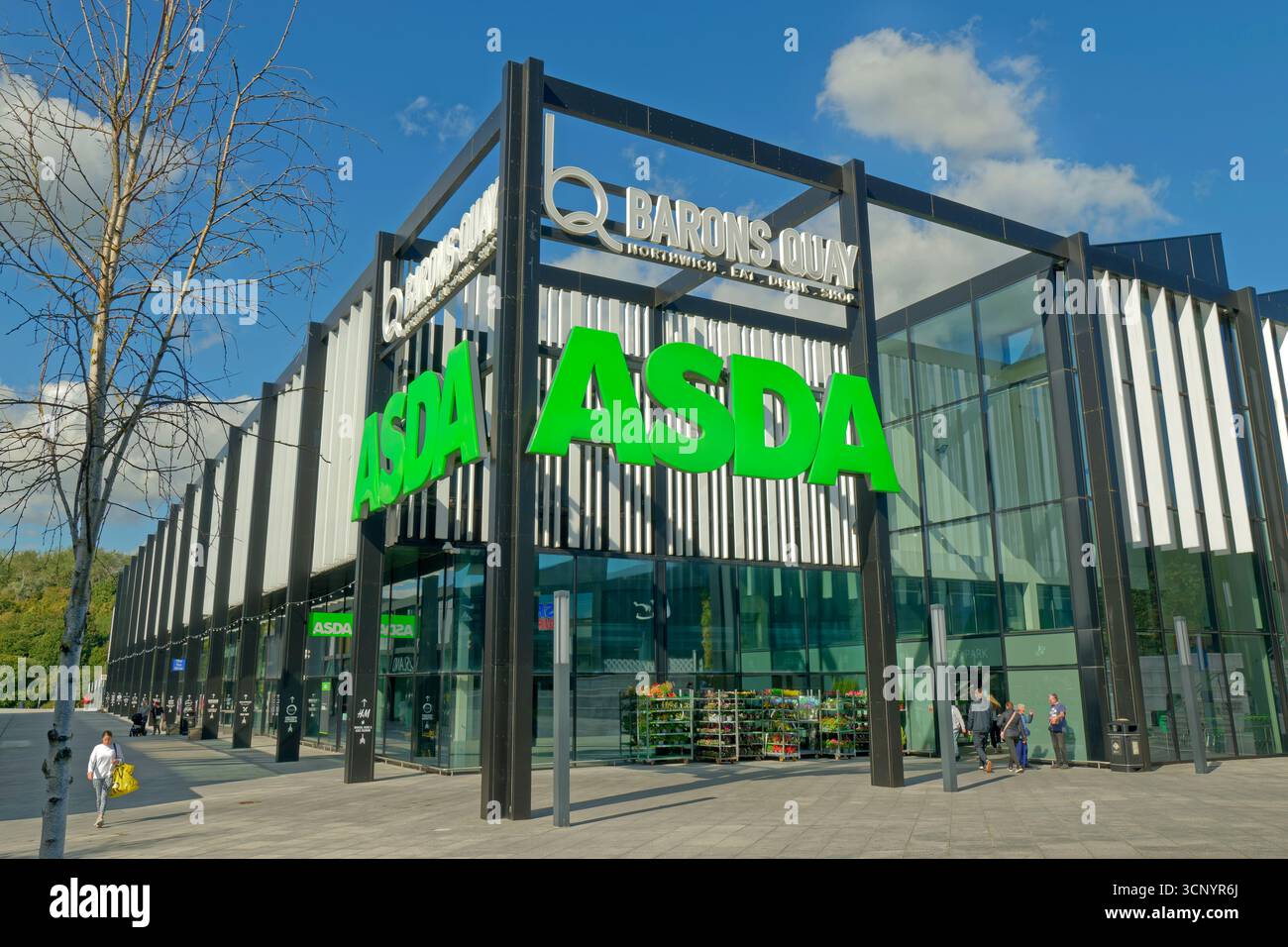 Town centre ASDA store at Northwich in Cheshire, England Stock Photo ...