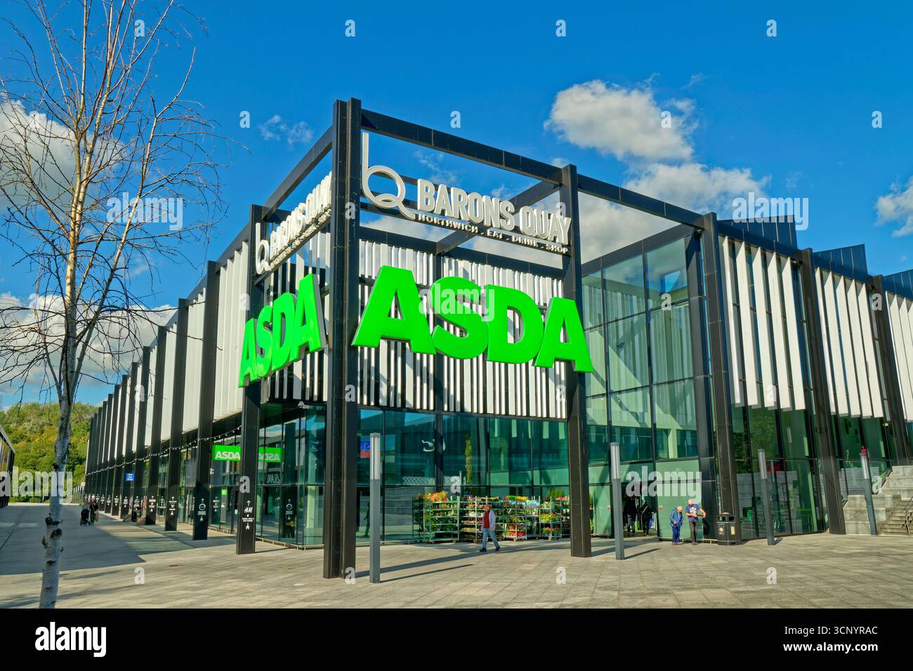 Town centre ASDA store at Northwich in Cheshire, England Stock Photo ...