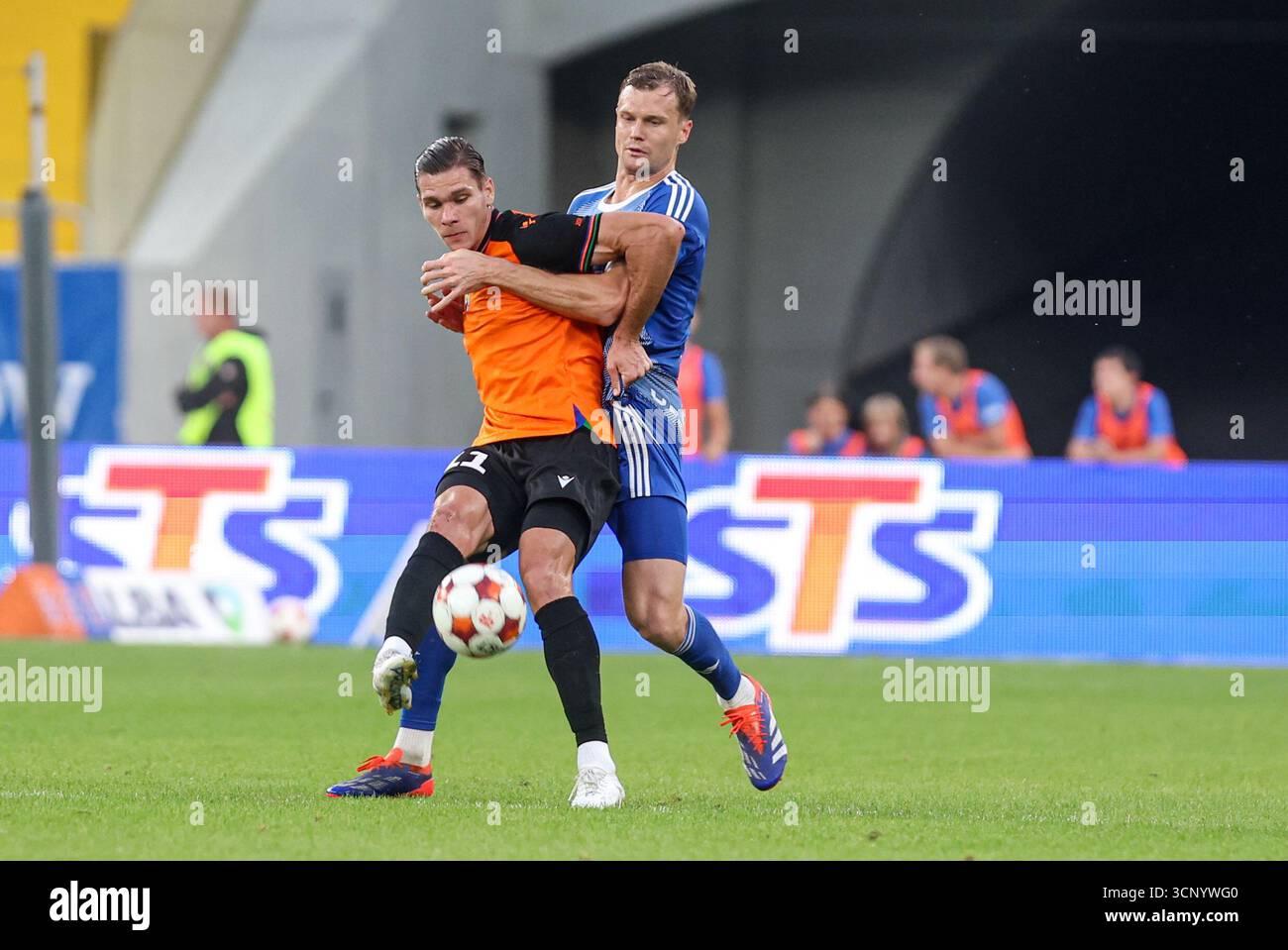 22.09.2025, Chorzow Mecz Betclic I liga sezon 2025/26 Ruch Chorzow ...