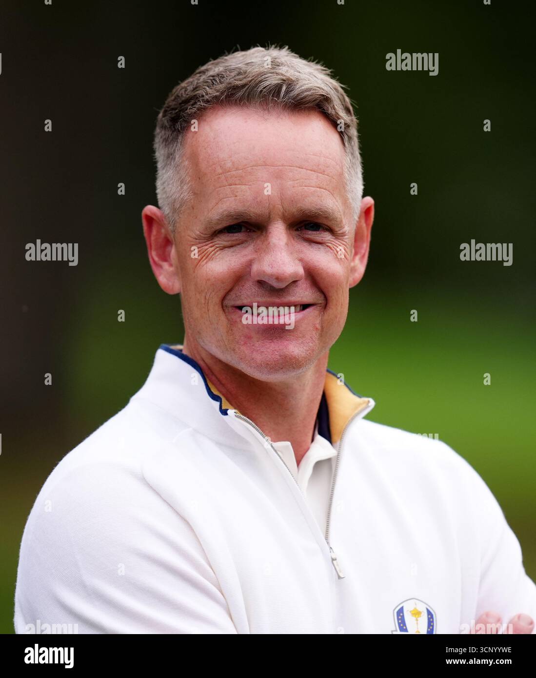 Team Europe Captain Luke Donald at the Bethpage Black Course ...