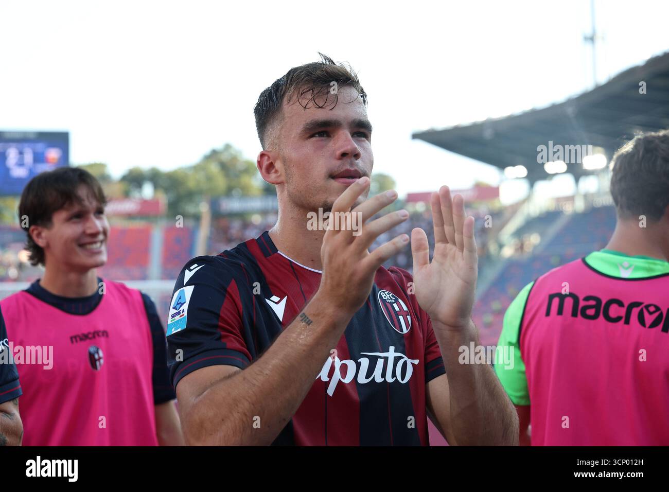 Thijs Dallinga (Bologna) during the Italian Championship match between ...