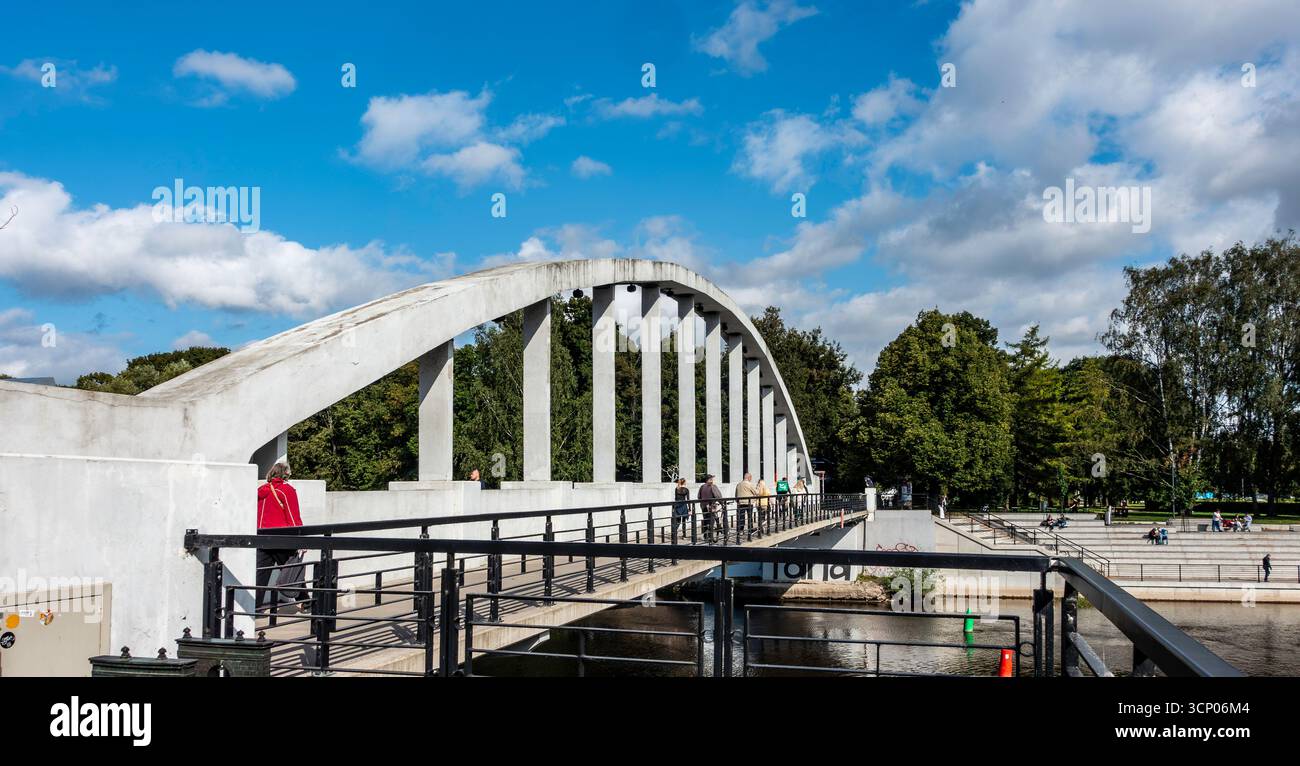 Tartu pedestrian bridge hi-res stock photography and images - Alamy