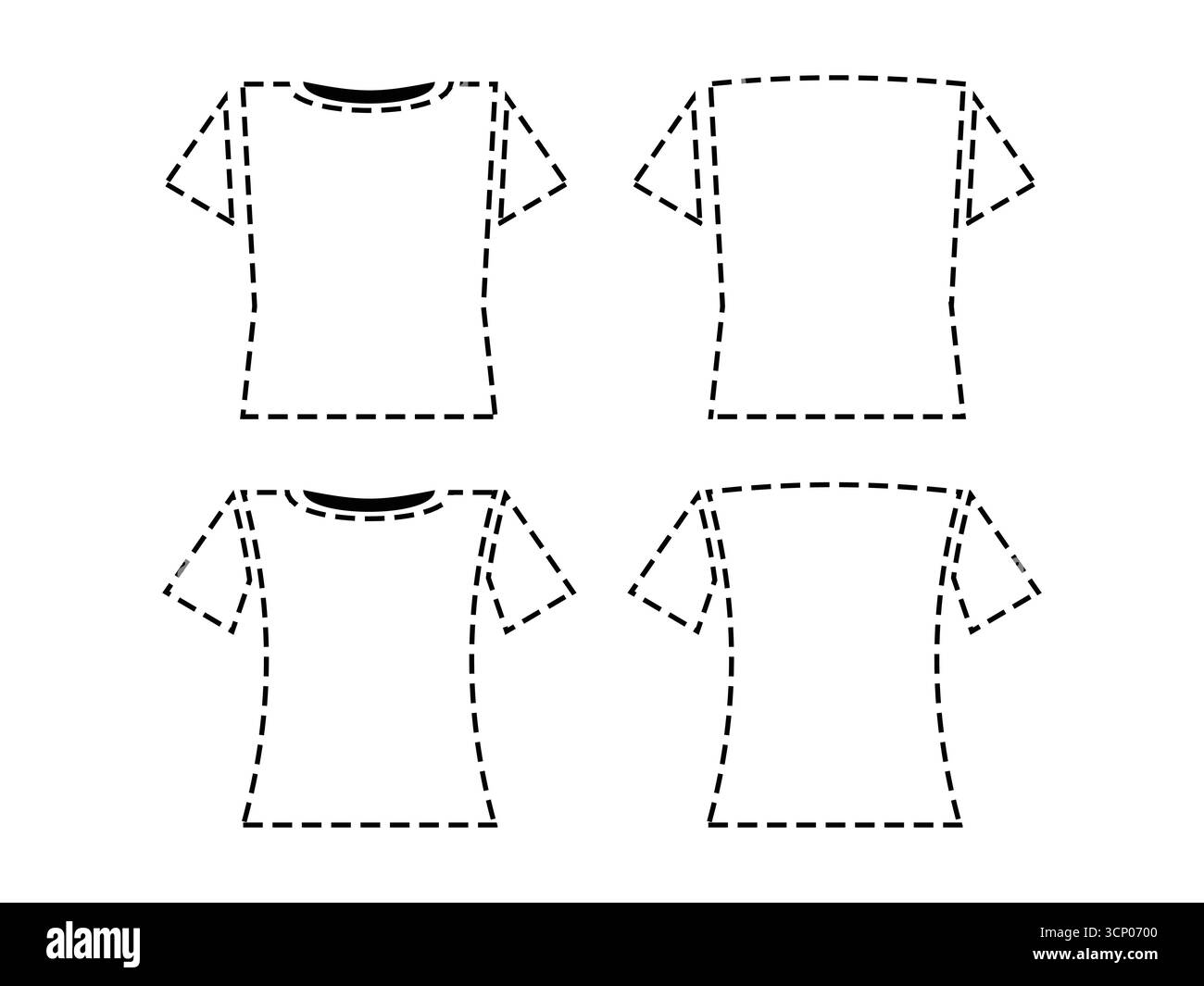 Apparel branding mockup Stock Vector Images - Alamy