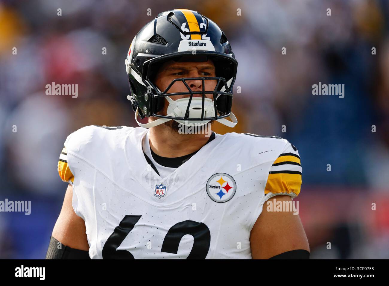 Pittsburgh Steelers center Ryan McCollum (62) reacts after defeating ...
