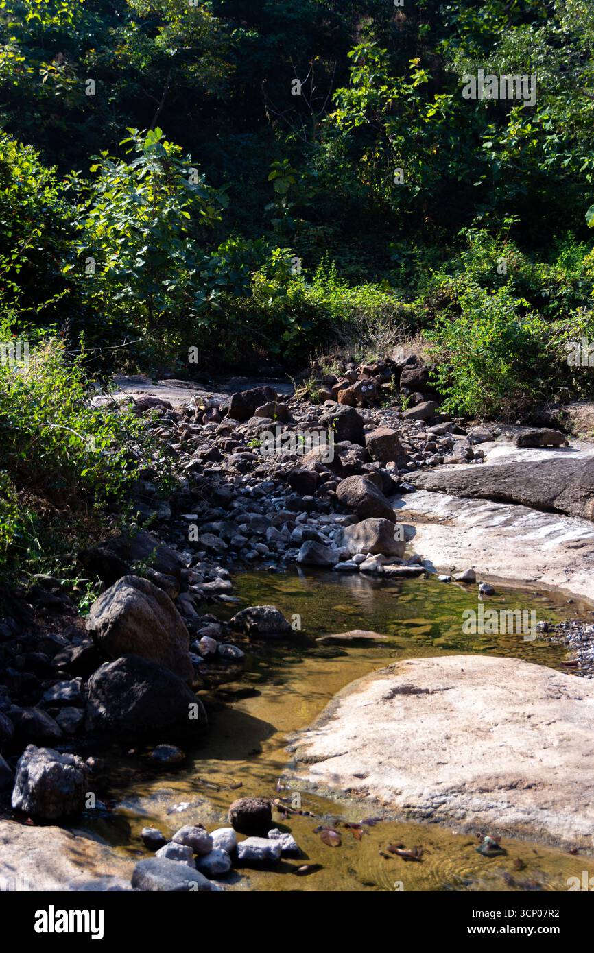 Rocky stream bed in hi-res stock photography and images - Alamy