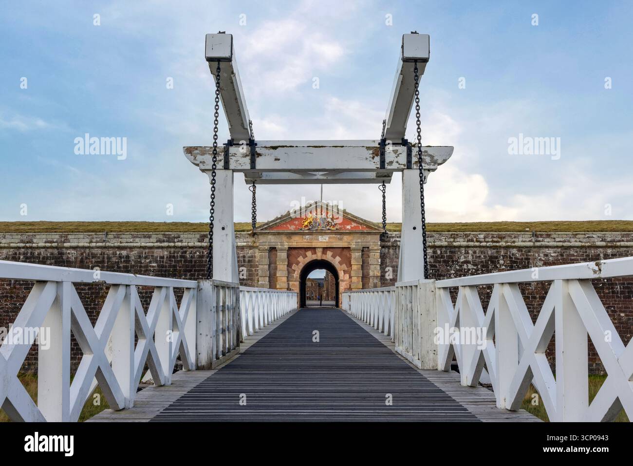 An outstanding example of 18th-century military engineering, Fort George near Ardersier remains ...