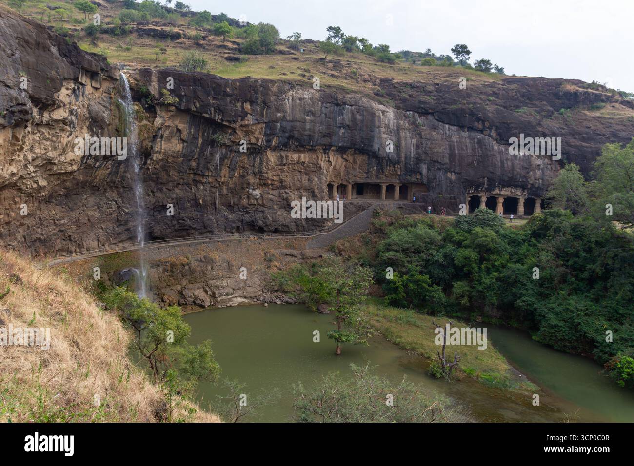 Cave in hillside hi-res stock photography and images - Alamy