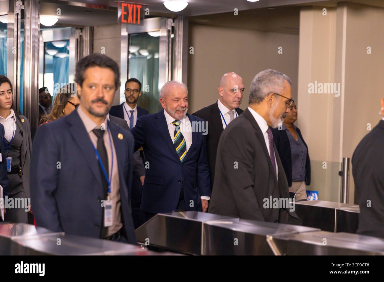 Brazilian President Luiz Inacio Lula da Silva and First Lady Janja da ...