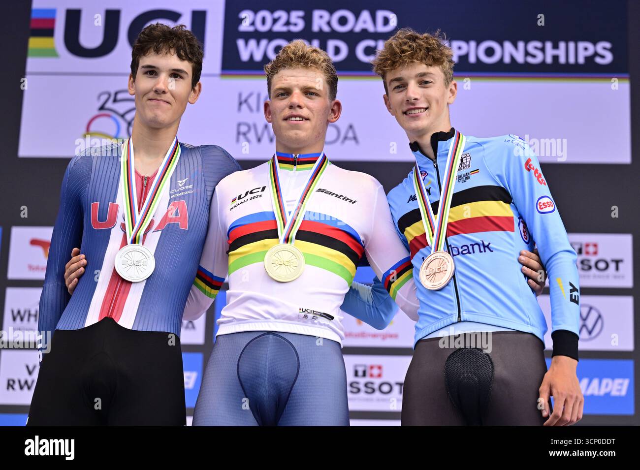 American Ashlin Barry, Dutch Michiel Mouris and Belgian Mats Vanden ...