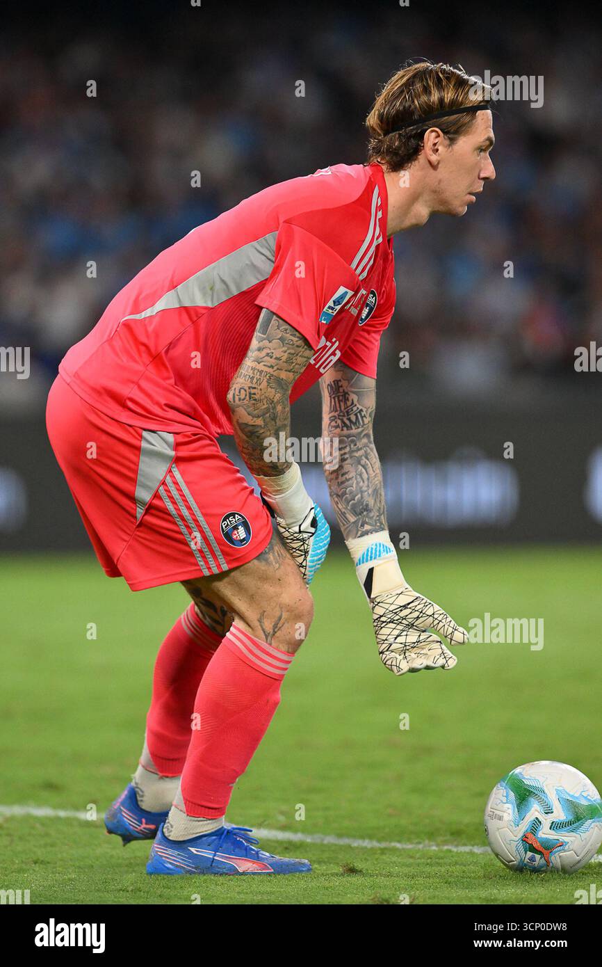 Diego Armando Maradona Stadium, Naples, Italy - Adrian Semper of AC ...