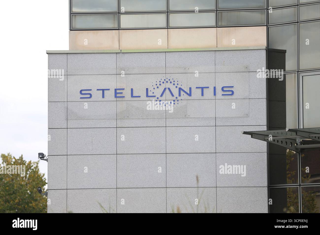 Illustration - This photo shows the logo of multinational car ...