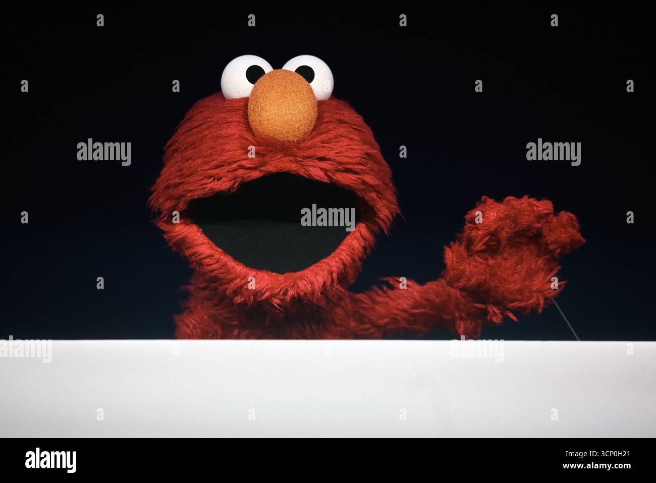 Elmo form Sesame Street speaks during the Concordia Annual Summit in ...
