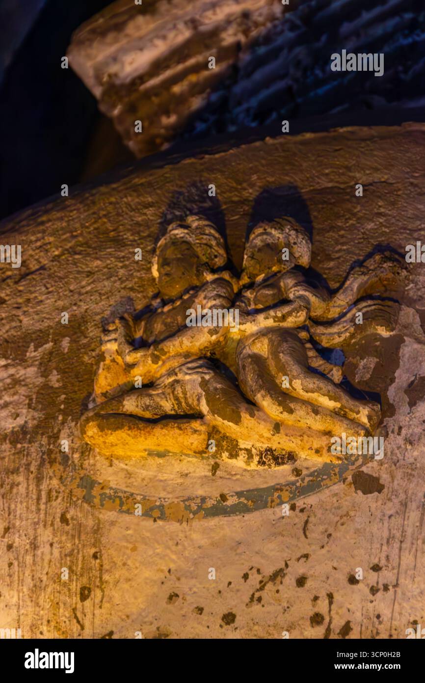 Stone carving hindu mythology hi-res stock photography and images - Alamy