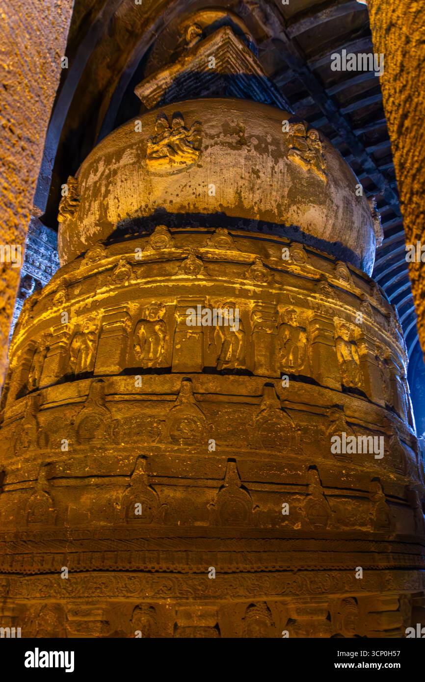 Stupa in ancient temple hi-res stock photography and images - Alamy