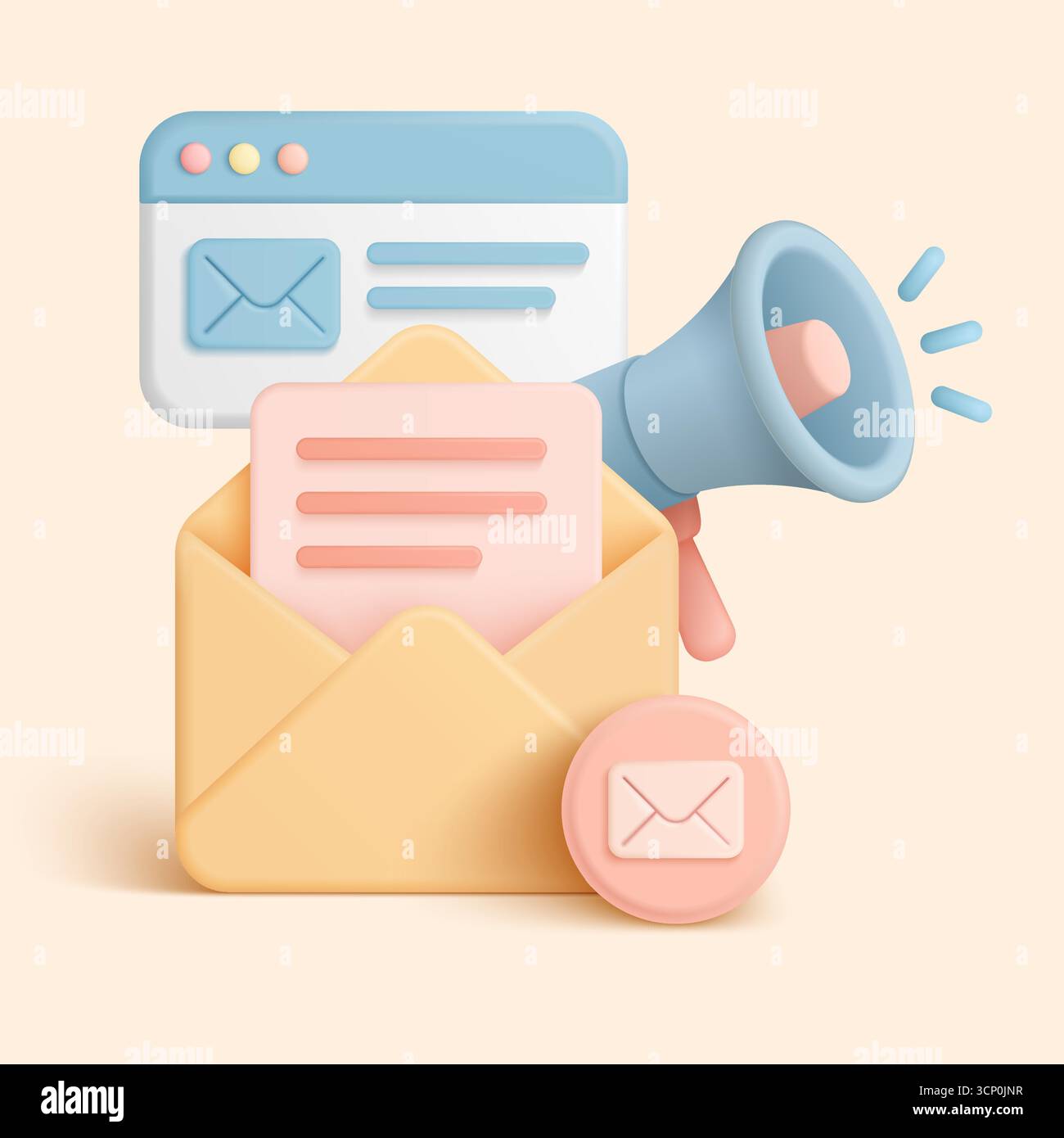 Webmail background Stock Vector Images - Alamy