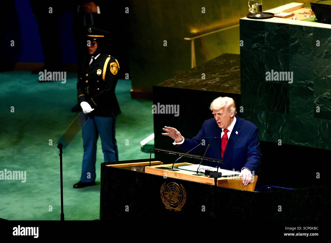 President Donald J. Trump at the 80th Session of the UN General ...