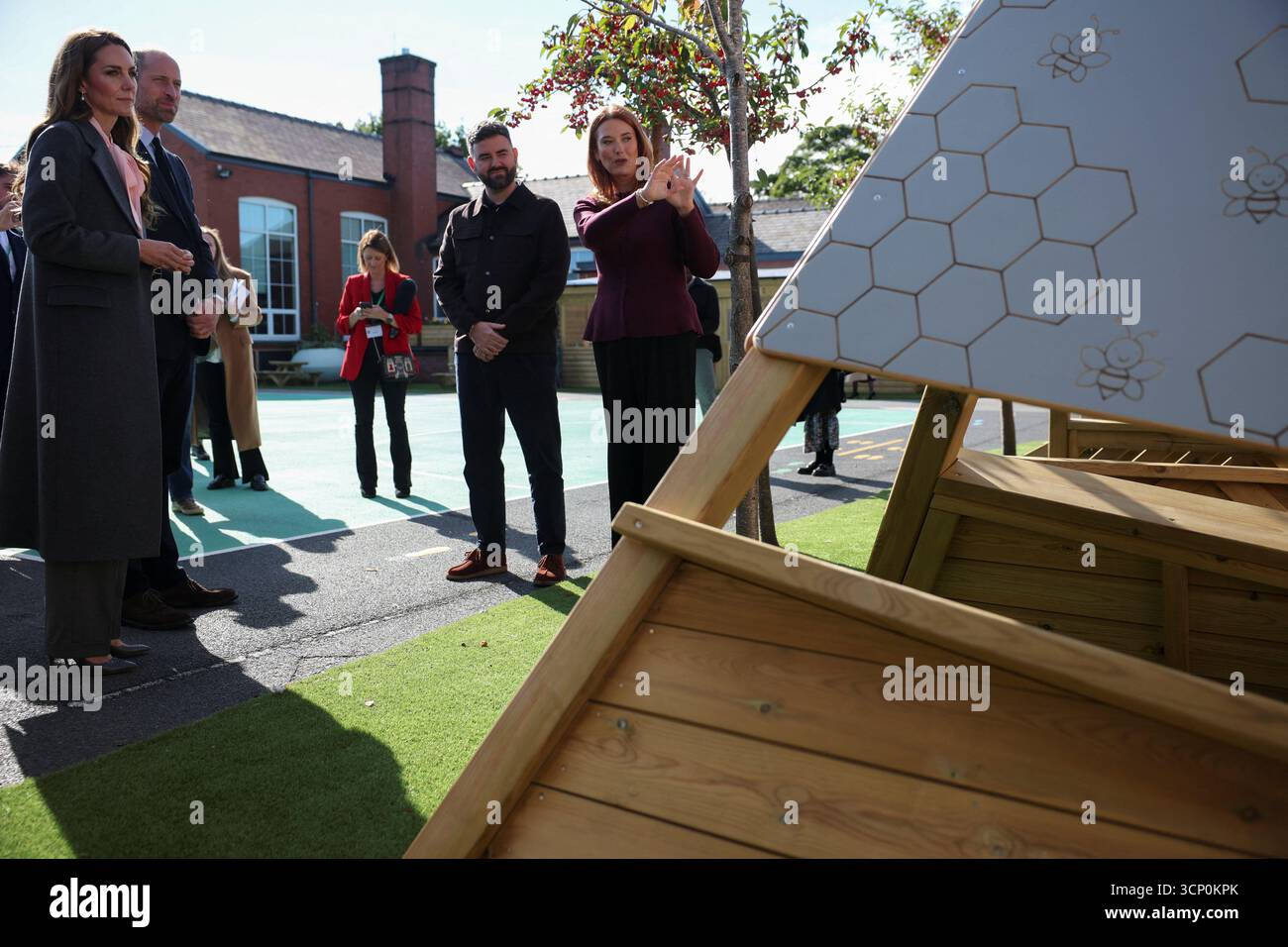 RETRANSMITTING ADDING CAPTION INFORMATION The Prince and Princess of ...