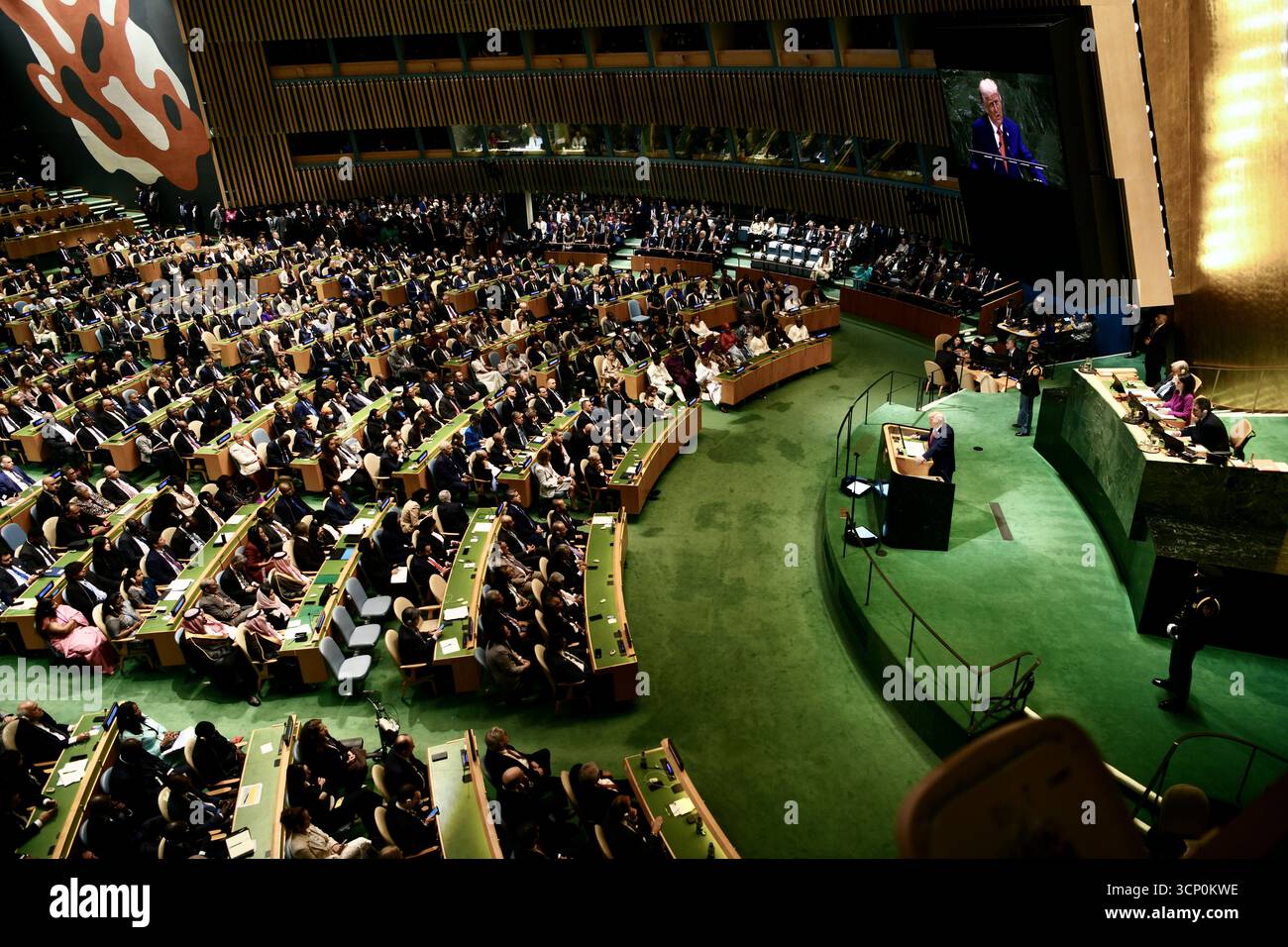 President Donald J. Trump at the 80th Session of the UN General ...