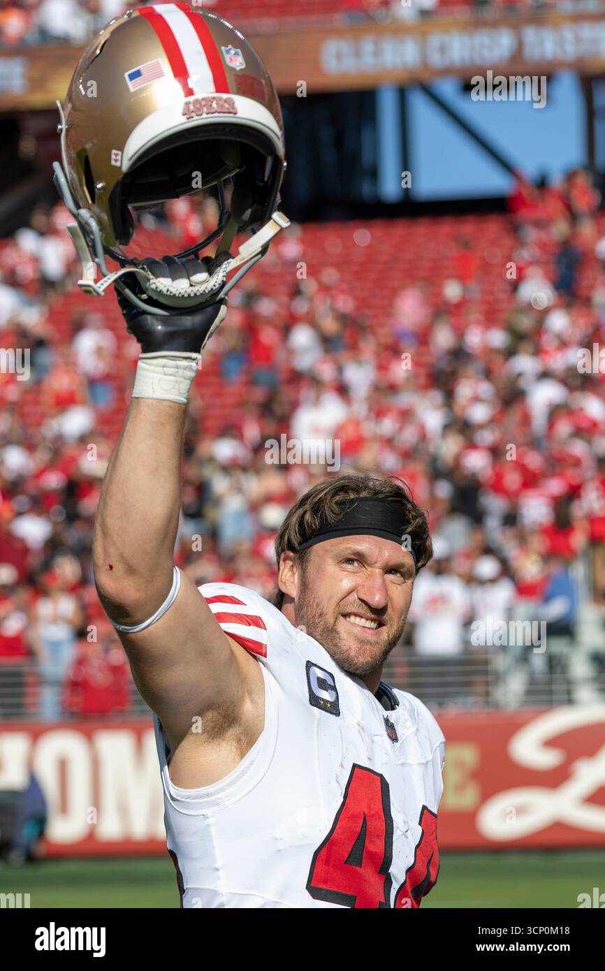Sept 21, 2025; Santa Clara, California, USA; San Francisco 49ers ...