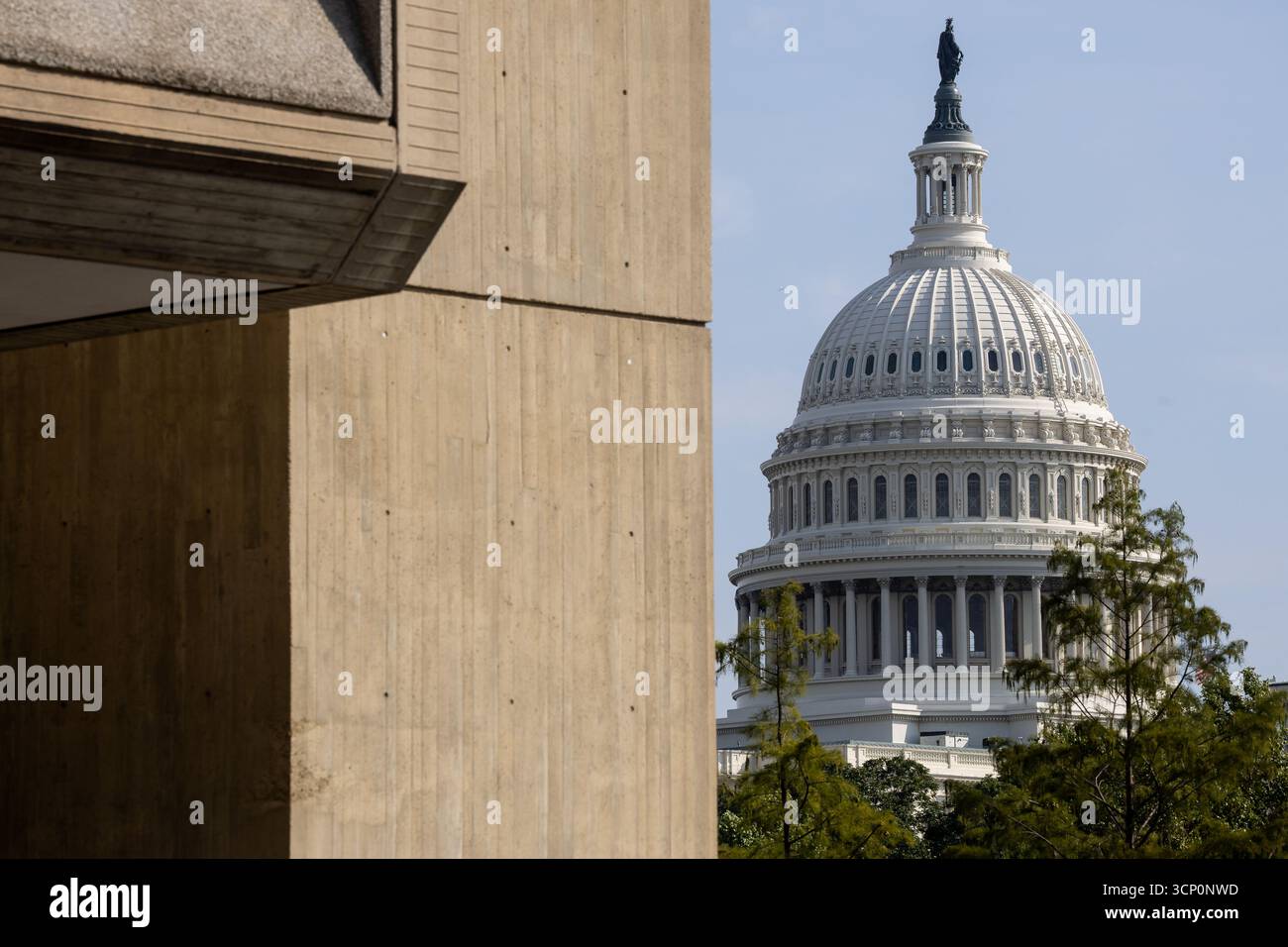 The U.S. Capitol building is seen Sept. 23, 2025. (Francis Chung ...