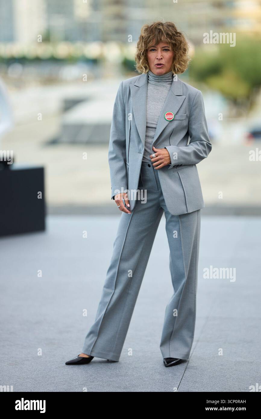 Marta Larralde attended 'Rondallas' Photocall during 73rd San Sebastian ...