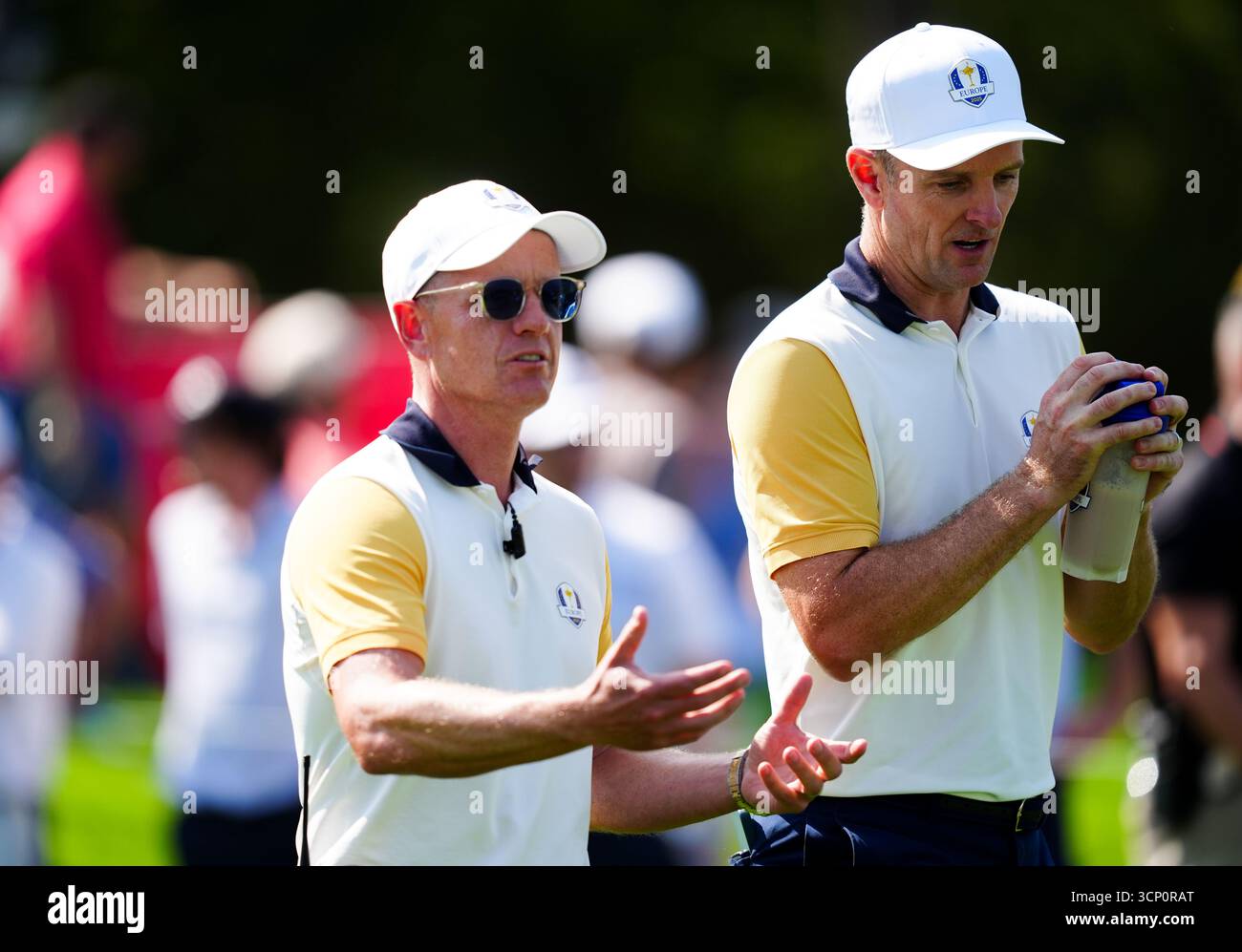 Team Europe Captain Luke Donald at the Bethpage Black Course ...