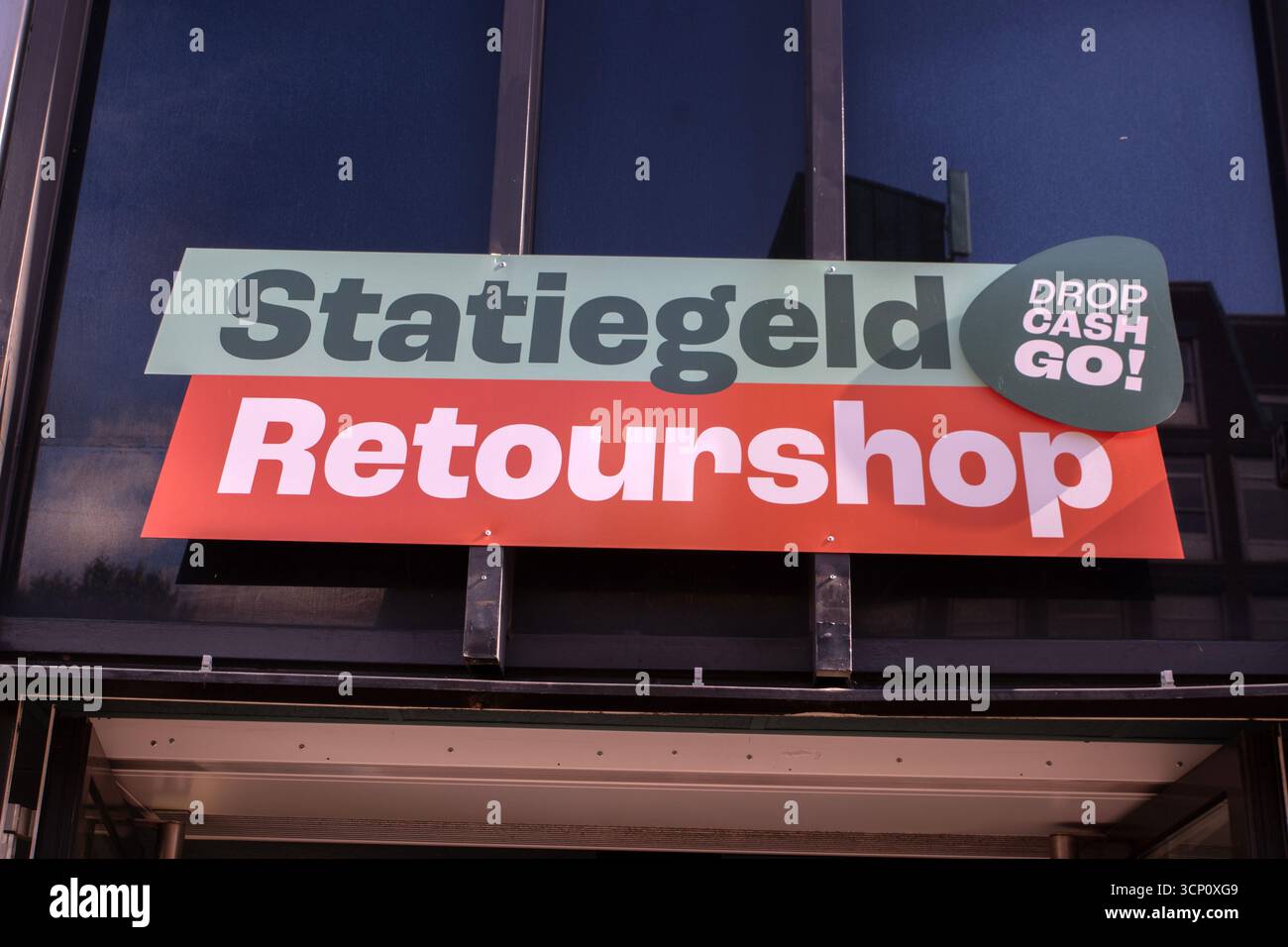Billboard Statiegeld Retourshop Store At Amsterdam The Netherlands 23-9 ...