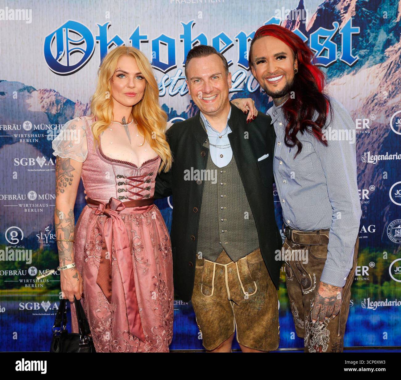 Kristin Schlegel, Tim Raue, Marco Lindner beim Traditionellen ...