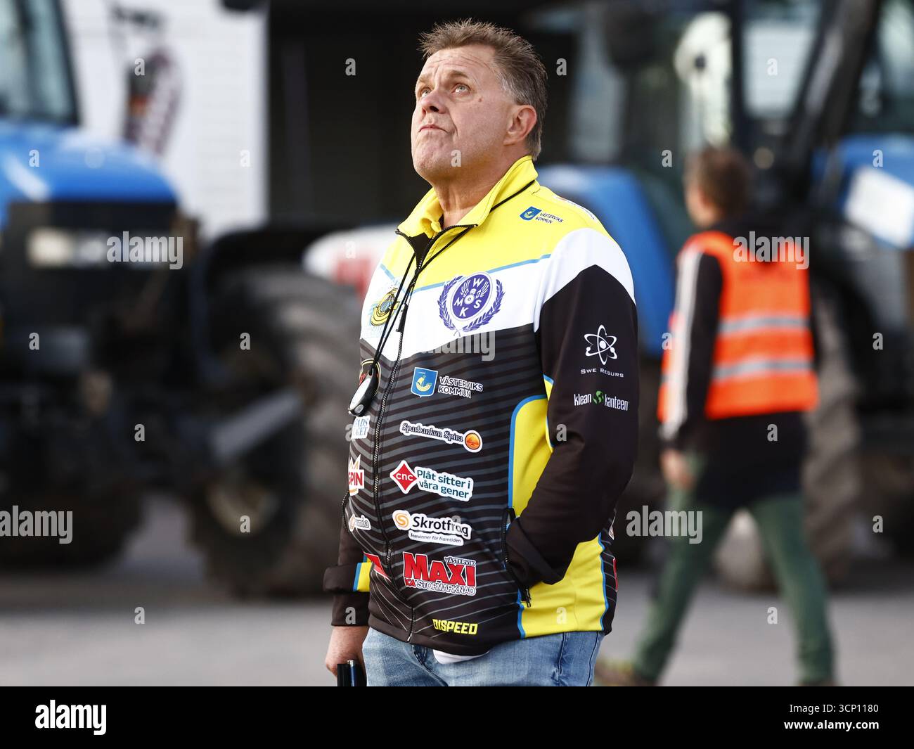 VÄSTERVIK, SVERIGE 20250923Västerviks lagledare Morgan Johansson inför ...