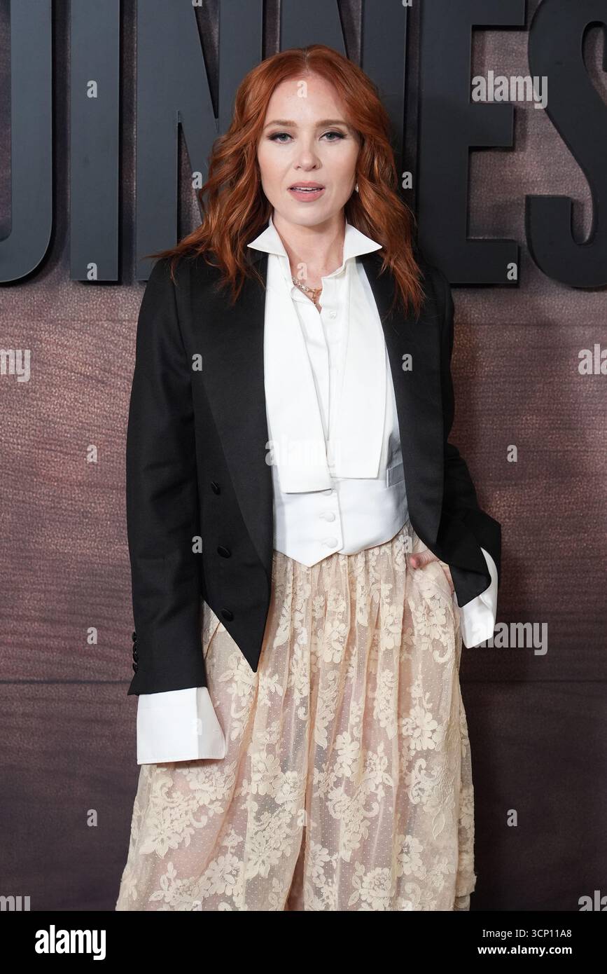 Angela Scanlon attending the London premiere of House of Guinness, at ...