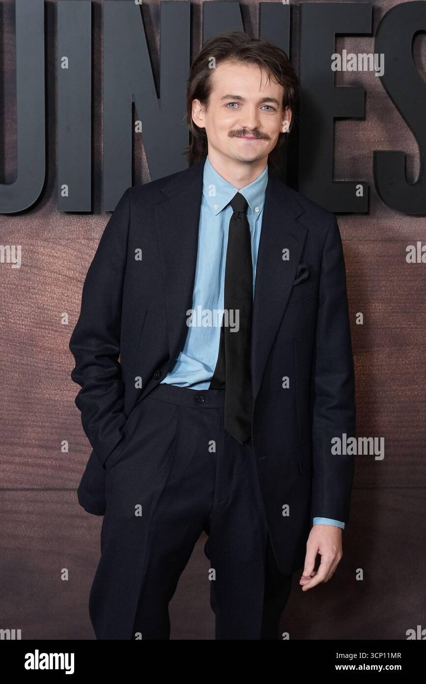Jack Gleeson attending the London premiere of House of Guinness, at ...
