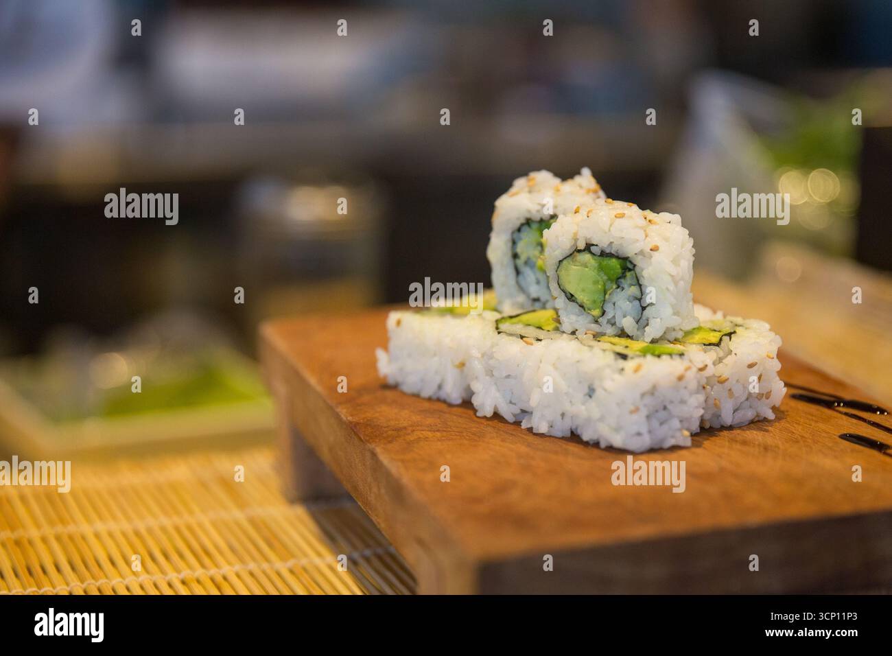 Japanese traditional roll avocado hi-res stock photography and images ...