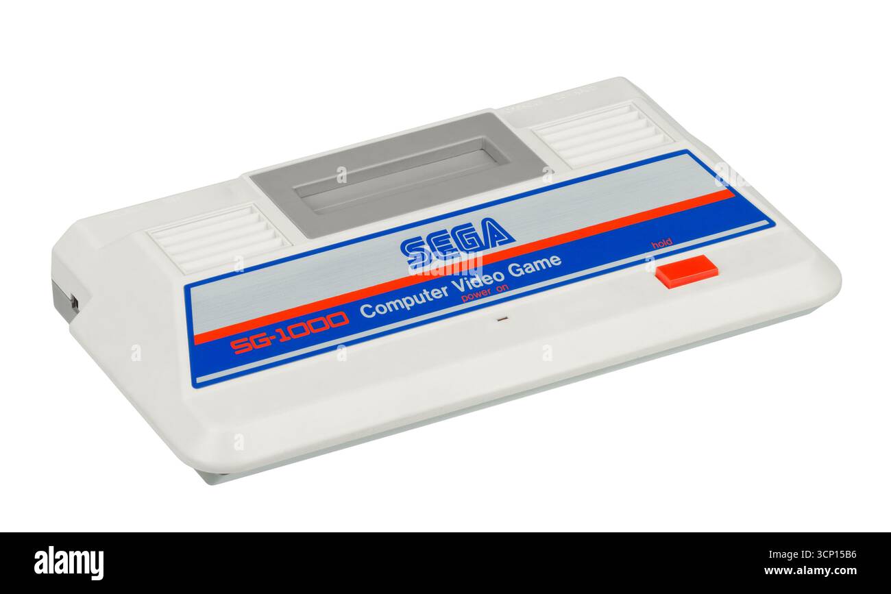 1983 Sega SG-1000, Sega's first video game console, Japan Stock Photo ...