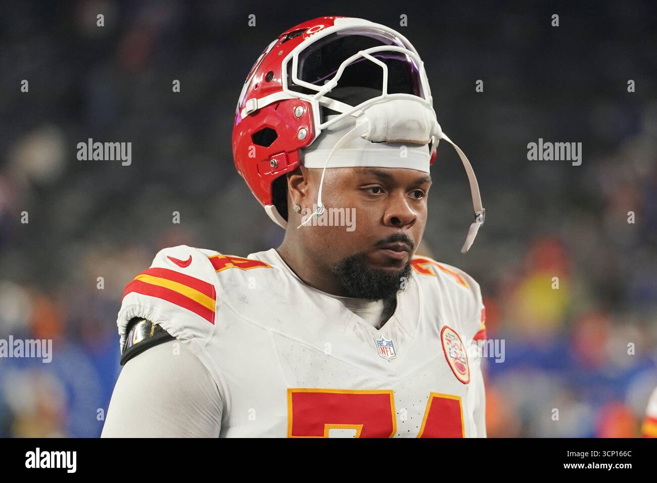 Kansas City Chiefs offensive tackle Jawaan Taylor (74) after an NFL ...