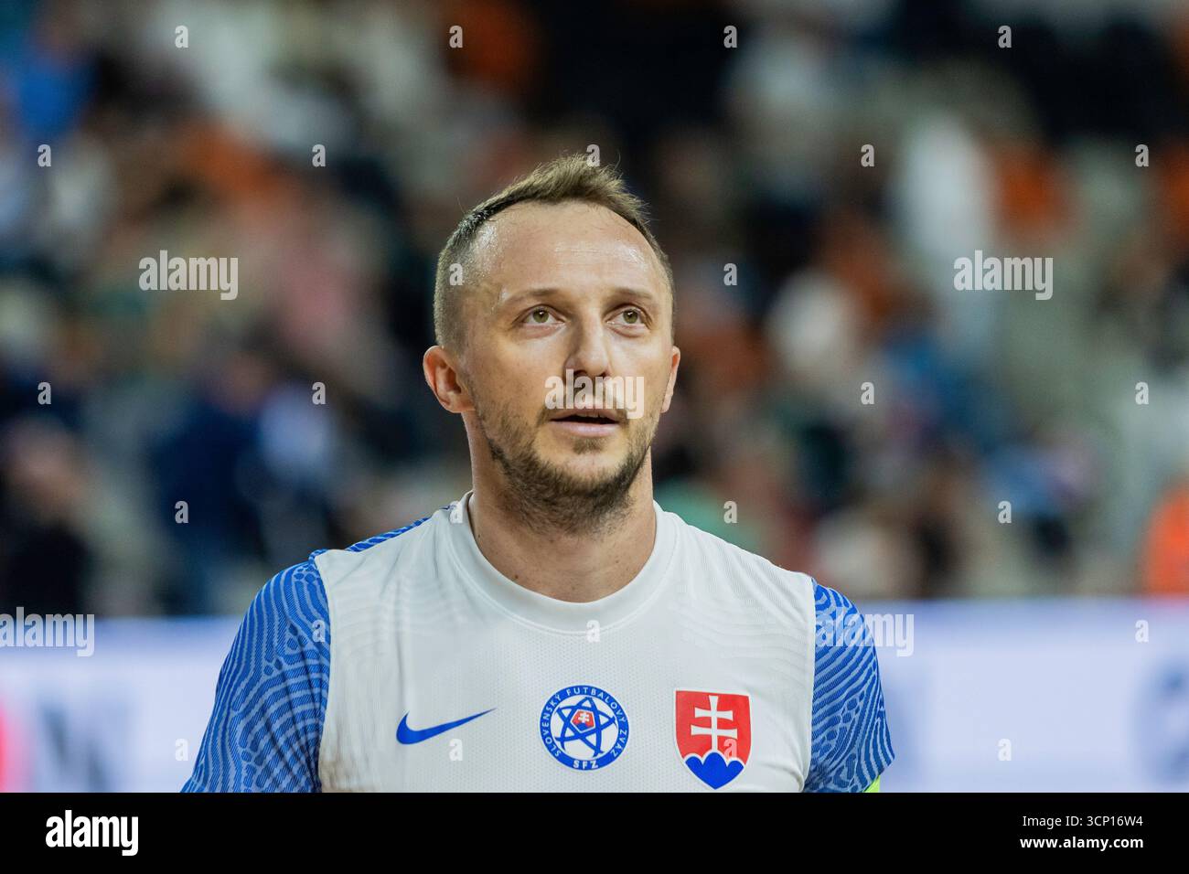 Bratislava, Slovakia, 23. September, 2025. Pictured Tomas Drahovsky of ...