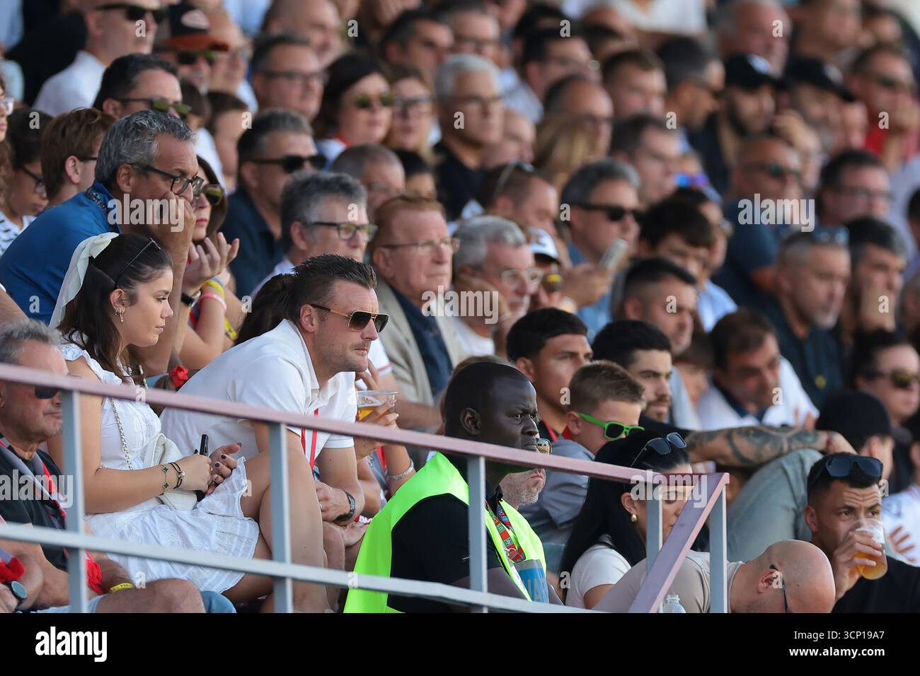 Cremona, Italy. 21st Sep, 2025. Jamie Vardy of US Cremonese looks on ...